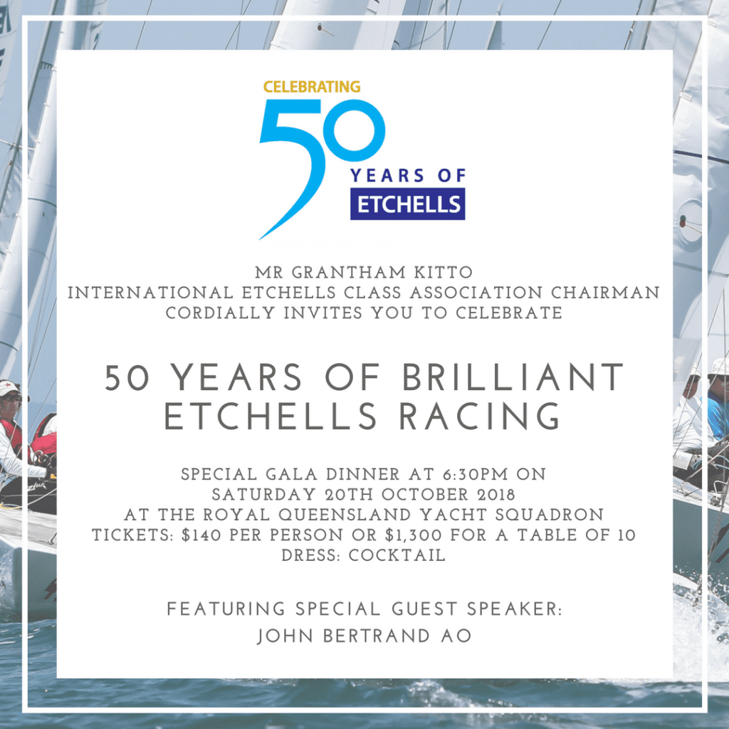 Celebrating 50 Years of Etchells sailing - RQYS