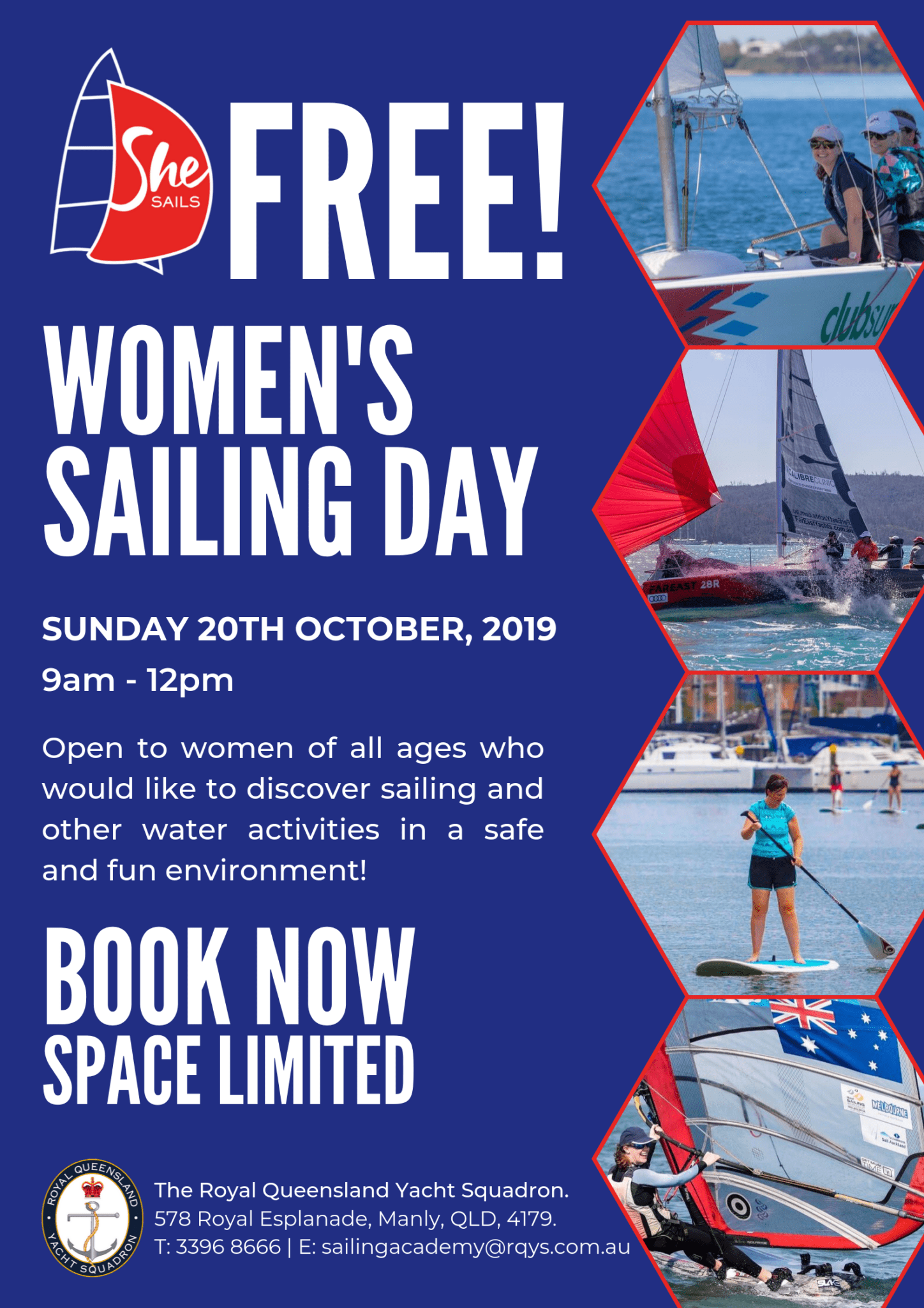 She Sails Sailing Day! - RQYS