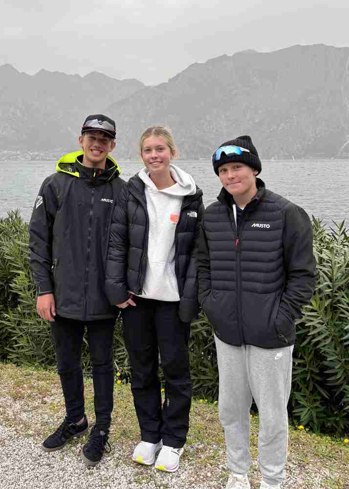 RQYS Youth Sailors Jackson, Madison & Ruby Carter Compete in Lake Garda ...