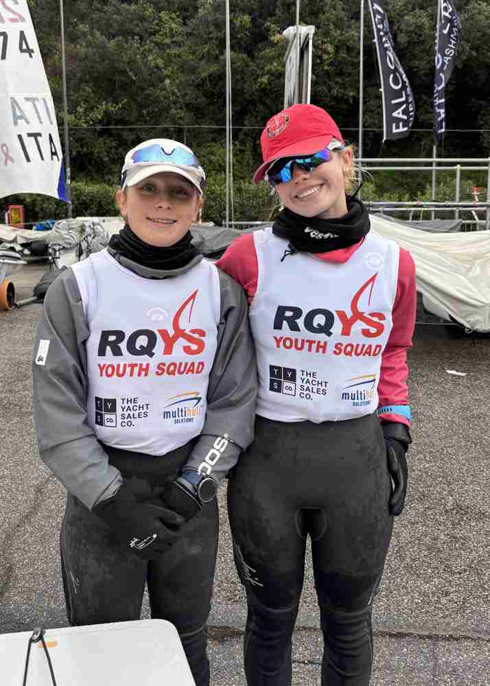 RQYS Youth Sailors Jackson, Madison & Ruby Carter Compete in Lake Garda ...