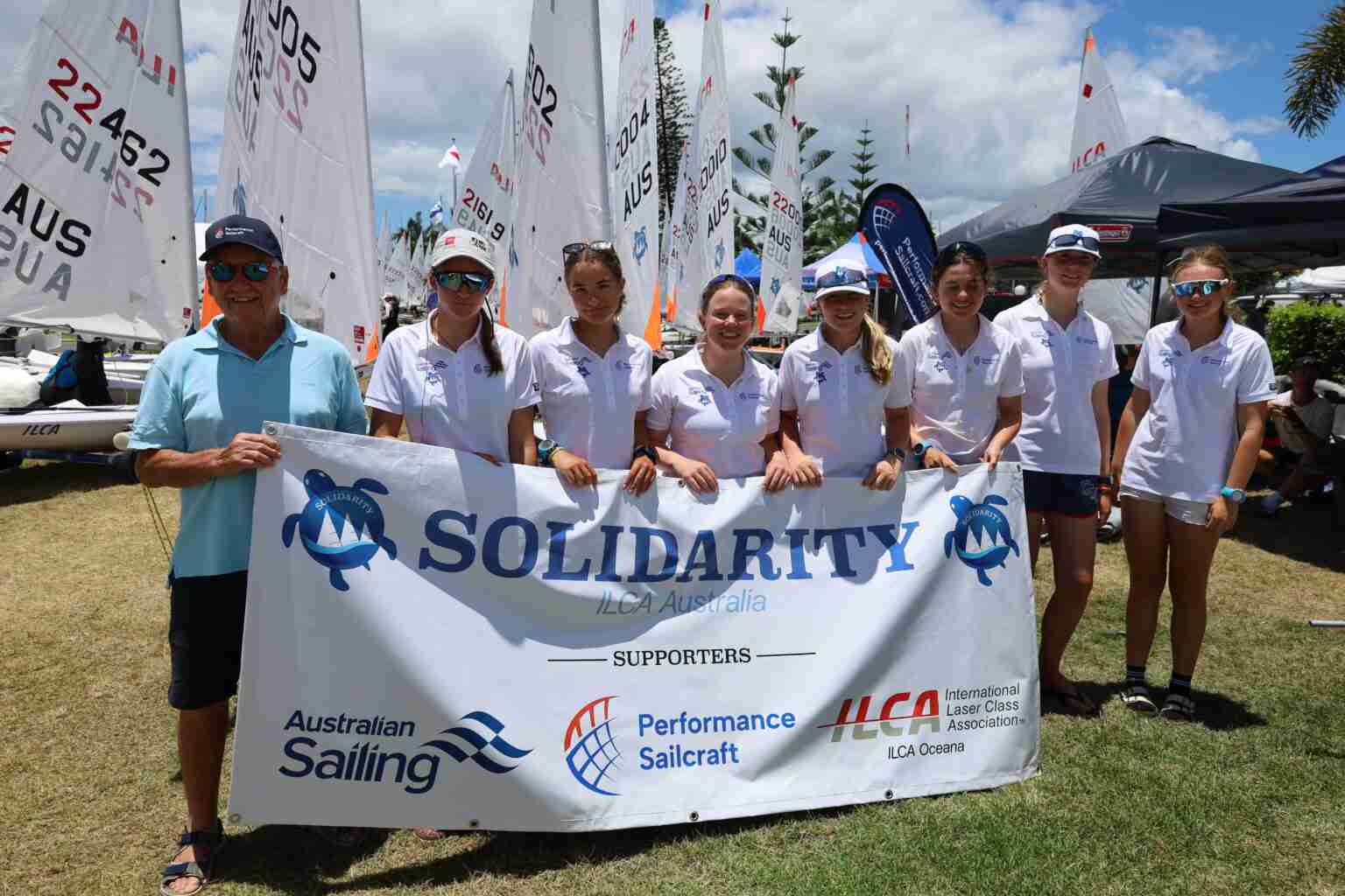 Female sailors overtake the boys for the first time - RQYS